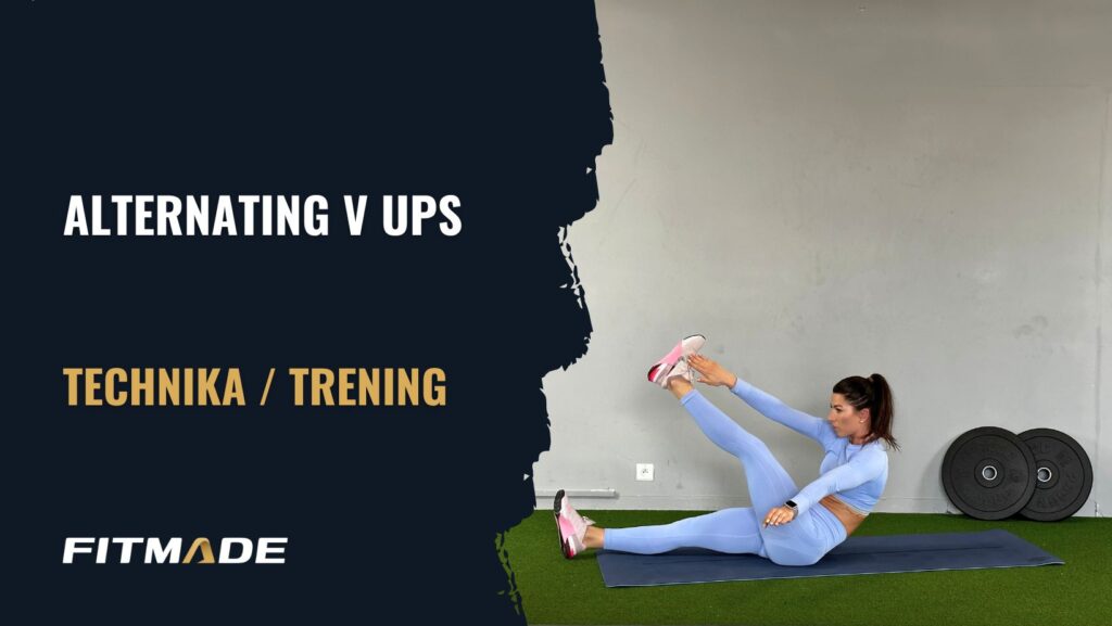 Alternating V-ups - Jak zrobić? | Trening i plan treningowy | FITMADE
