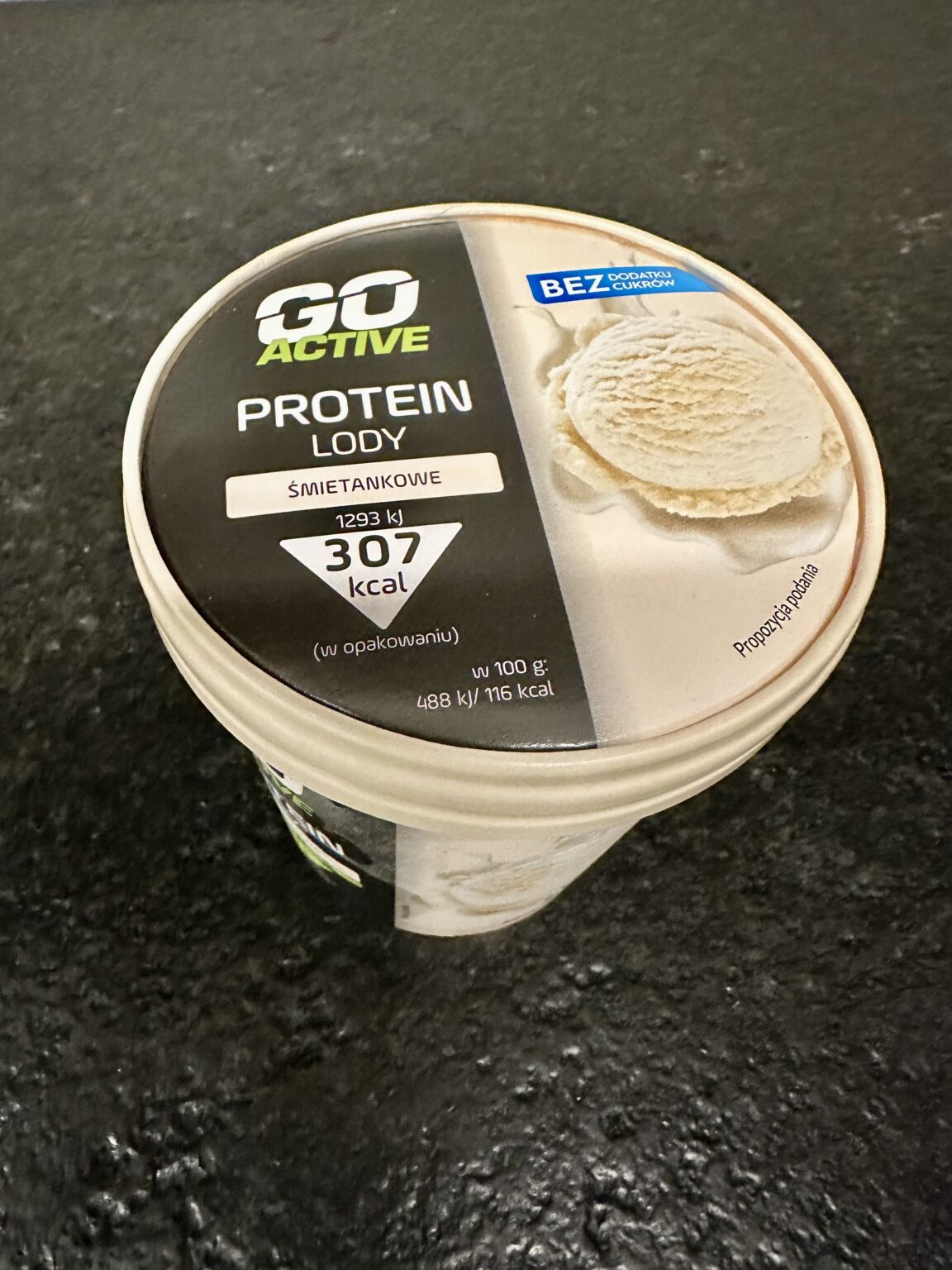 Lody proteinowe Go Active, 460 ml - czy warto je kupić? Opinie